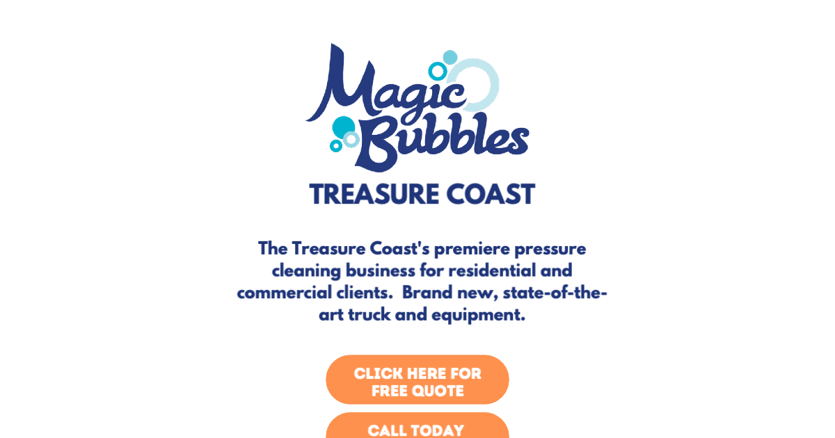 Magic Bubbles Landing Page
